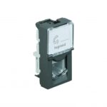 Legrand Arteor Magnesium Telephone Scokets-RJ11 with Shutter-1 Module ...